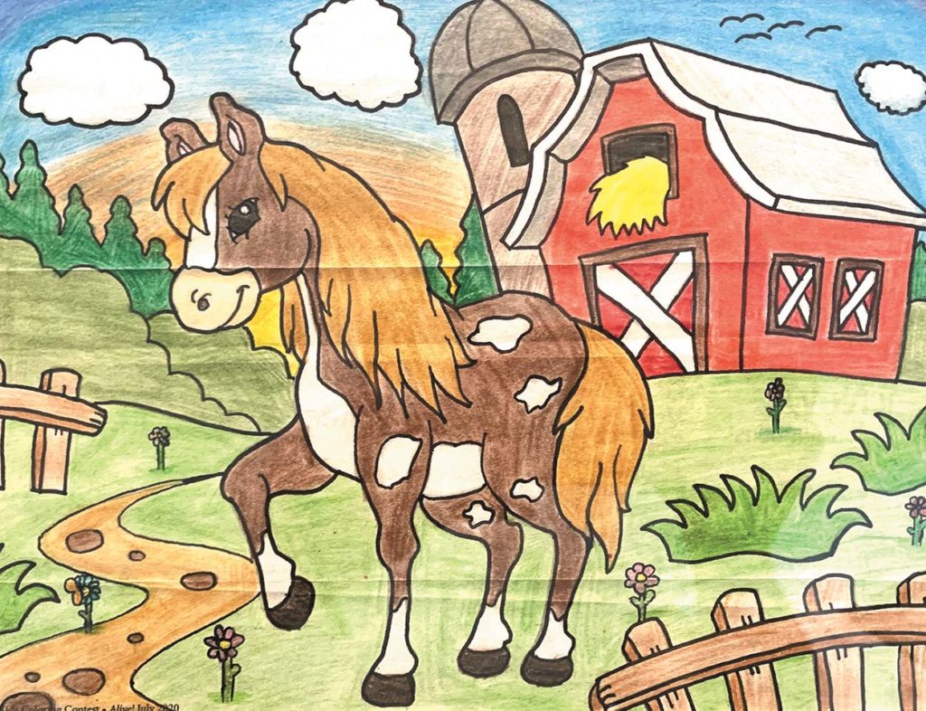 Kid’s Coloring Contest Winners: Sept. 2020 | Alive! News