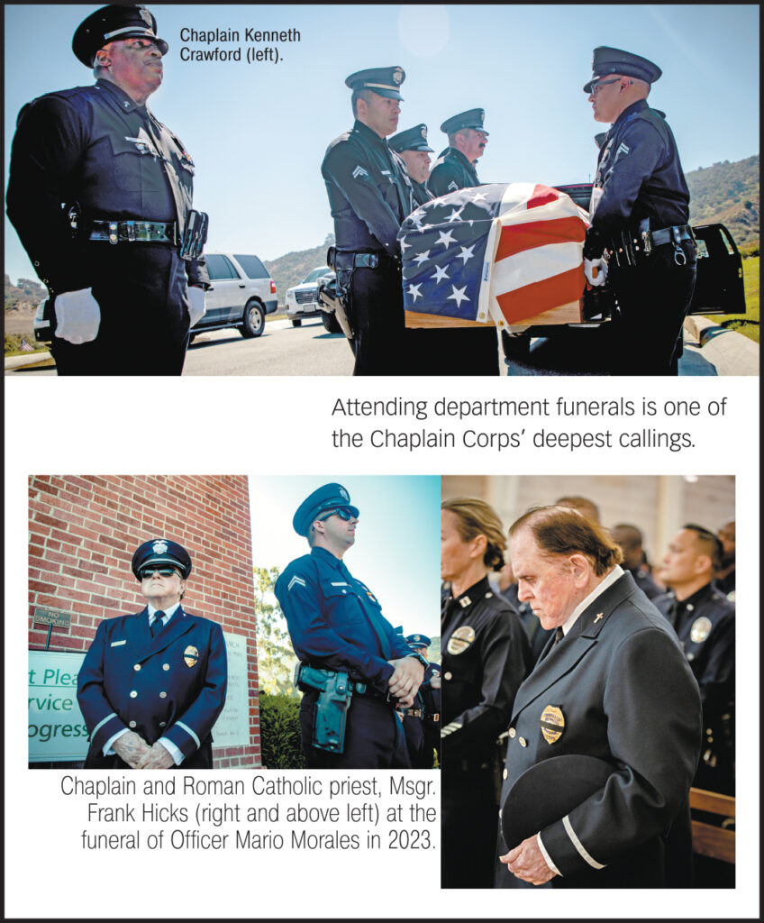 LAPD Chaplains come to the spiritual aide of Officers in need. | Alive ...